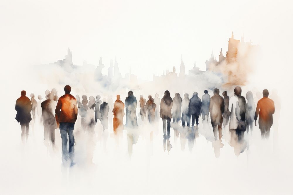 Architecture silhouette panoramic abstract. AI | Free Photo - rawpixel