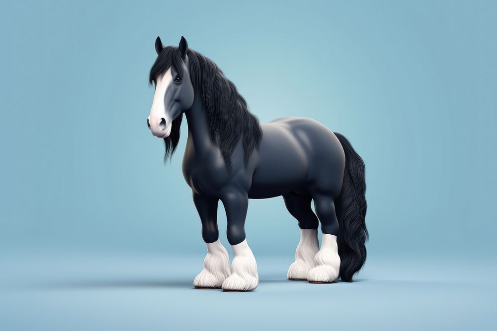 Horse stallion mammal animal. AI | Free Photo Illustration - rawpixel