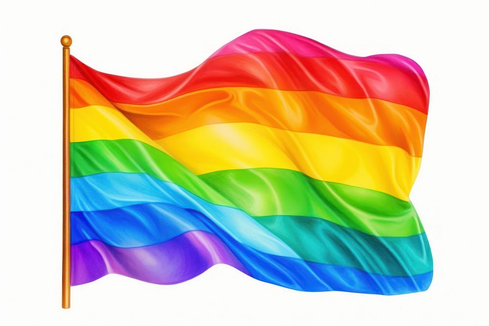 Flag backgrounds rainbow celebration. AI | Free Photo Illustration ...