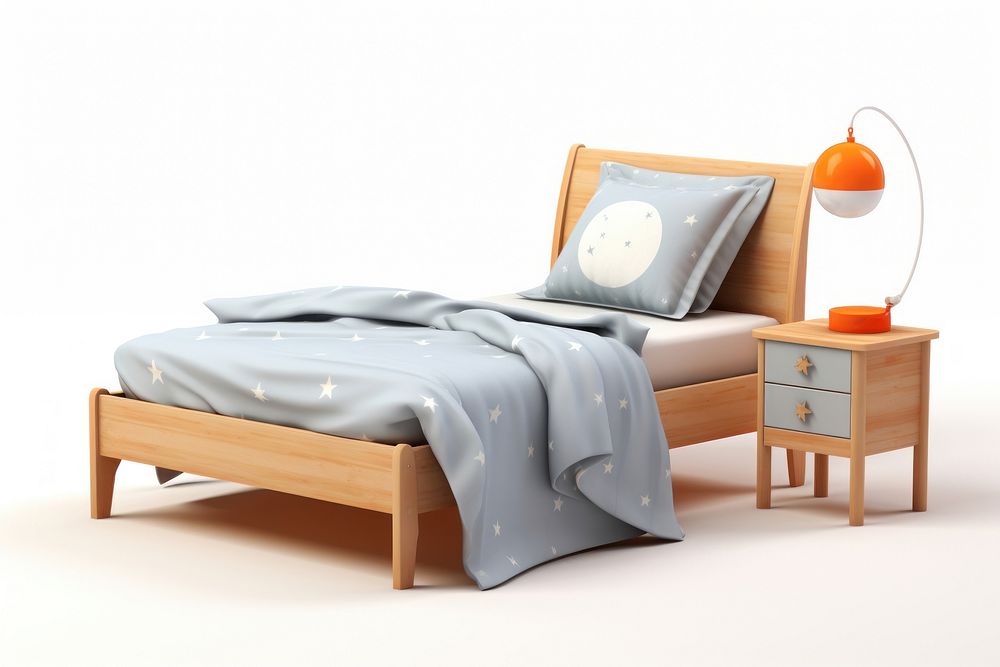 Bedroom furniture white background comfortable. | Free Photo - rawpixel