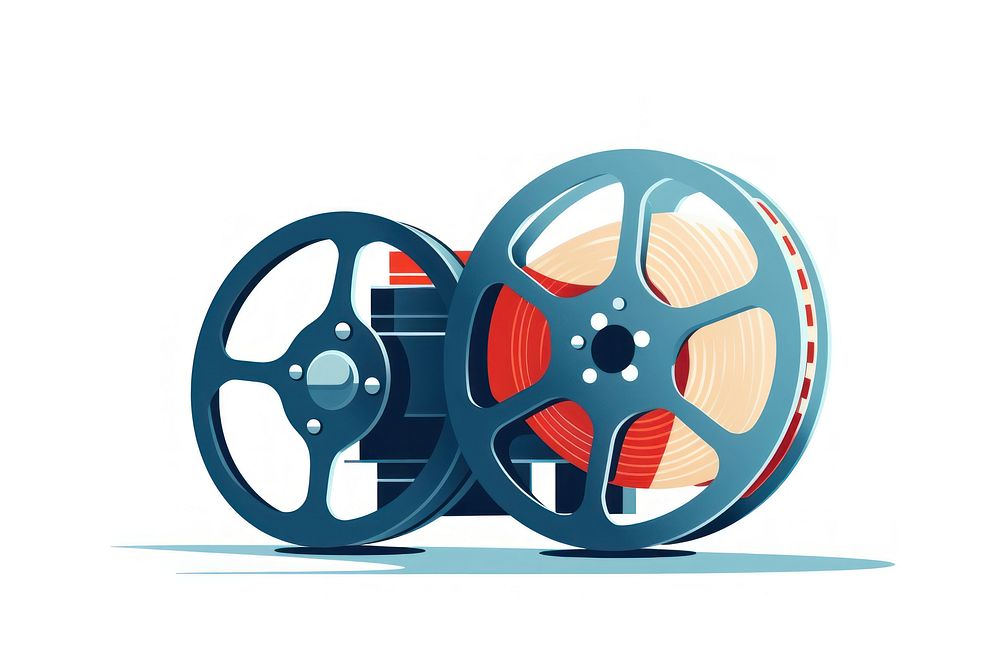 Wheel white background technology equipment. | Free Photo Illustration ...