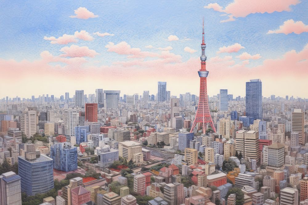 Tower architecture cityscape landscape | Free Photo - rawpixel