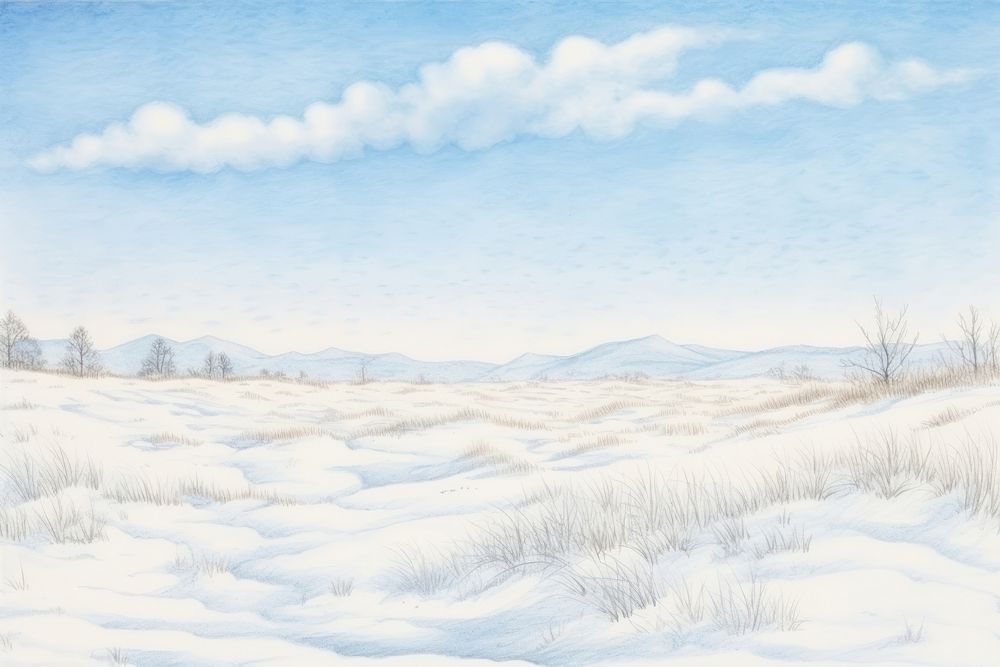 Winter snow outdoors nature. AI | Free Photo - rawpixel