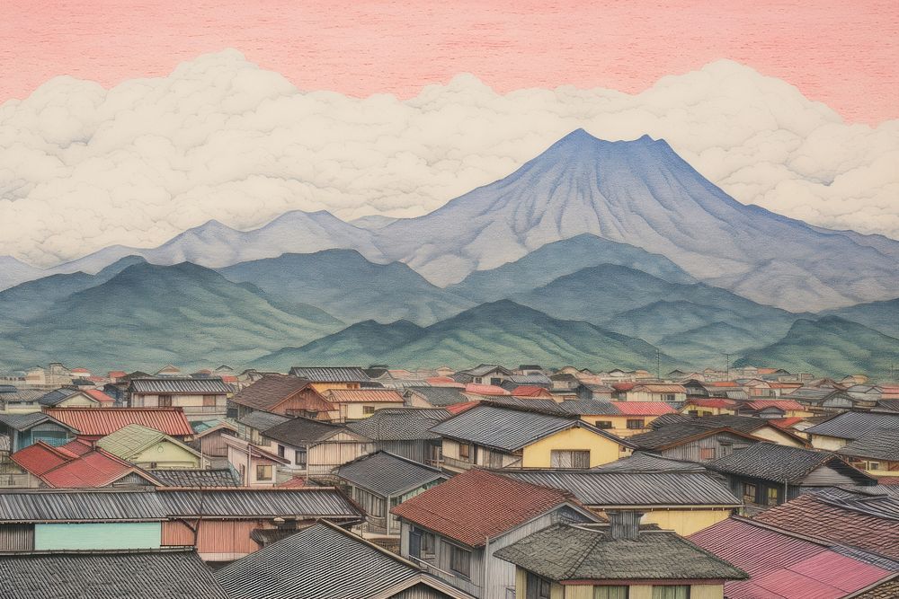 Architecture mountain building outdoors. AI | Free Photo - rawpixel