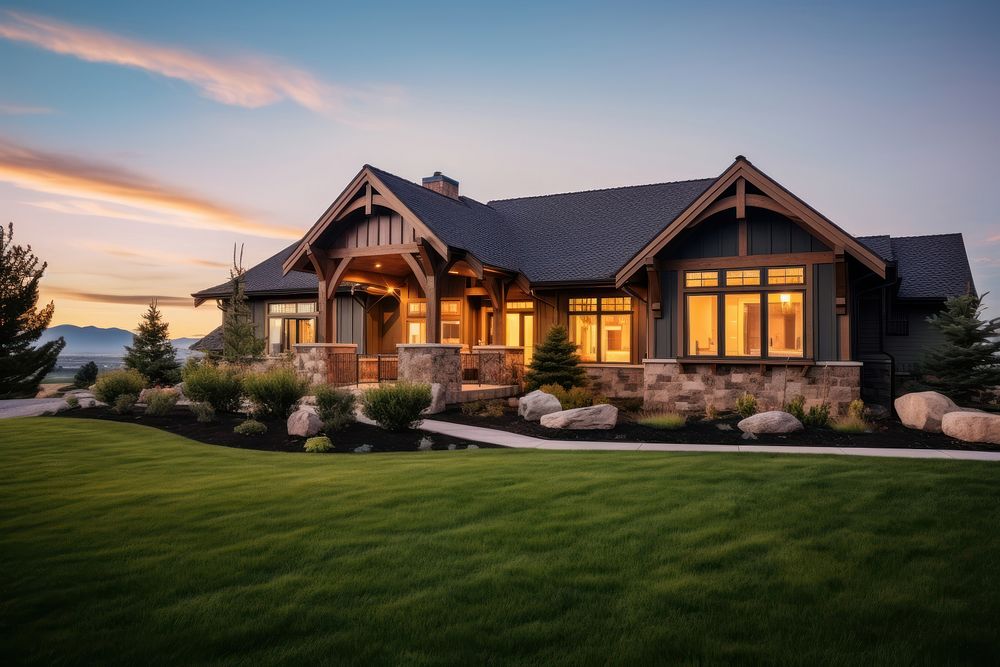 House architecture building outdoors. | Premium Photo - rawpixel