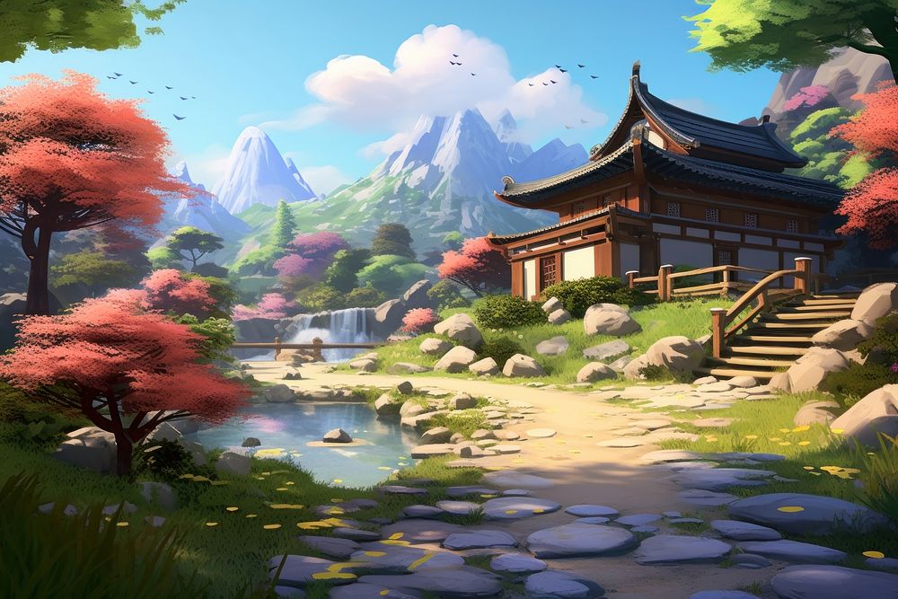 Architecture landscape building outdoors | Free Photo Illustration ...