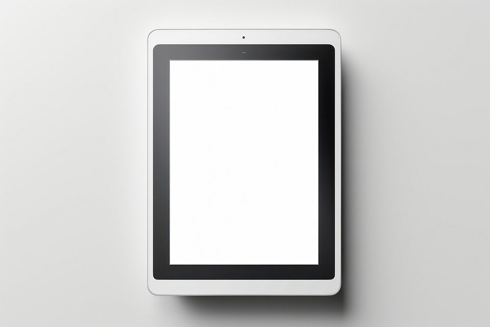 Minimalist tablet with blank screen. | Free Photo - rawpixel