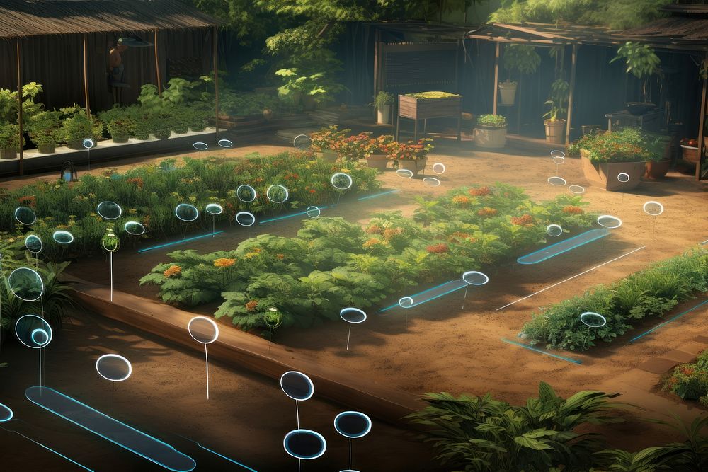 Backyard outdoors garden plant. AI | Free Photo - rawpixel