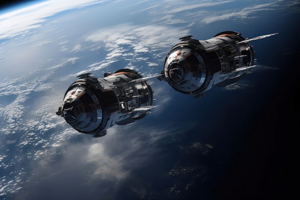 Space spacecraft astronomy vehicle. AI | Premium Photo - rawpixel