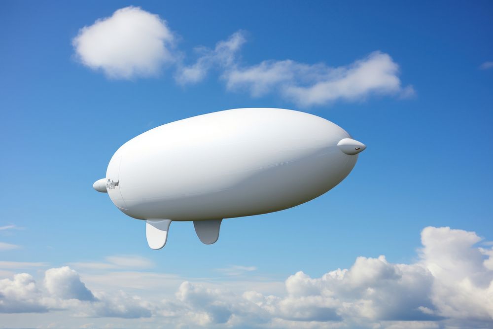 Airship blimp aircraft vehicle. | Free Photo - rawpixel