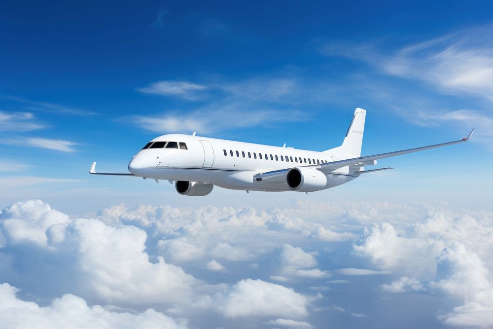 Airplane aircraft airliner vehicle. AI | Free Photo - rawpixel