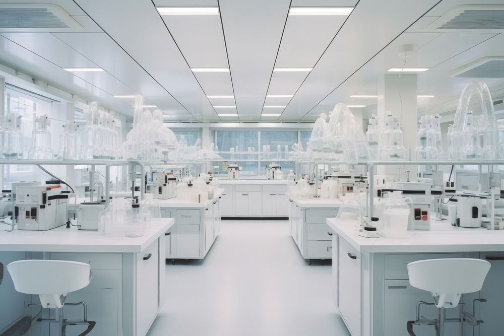Laboratory equipment research biochemistry. AI | Free Photo - rawpixel