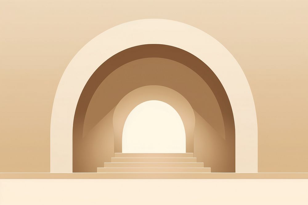 Arch architecture staircase building crypt. | Free Photo Illustration ...