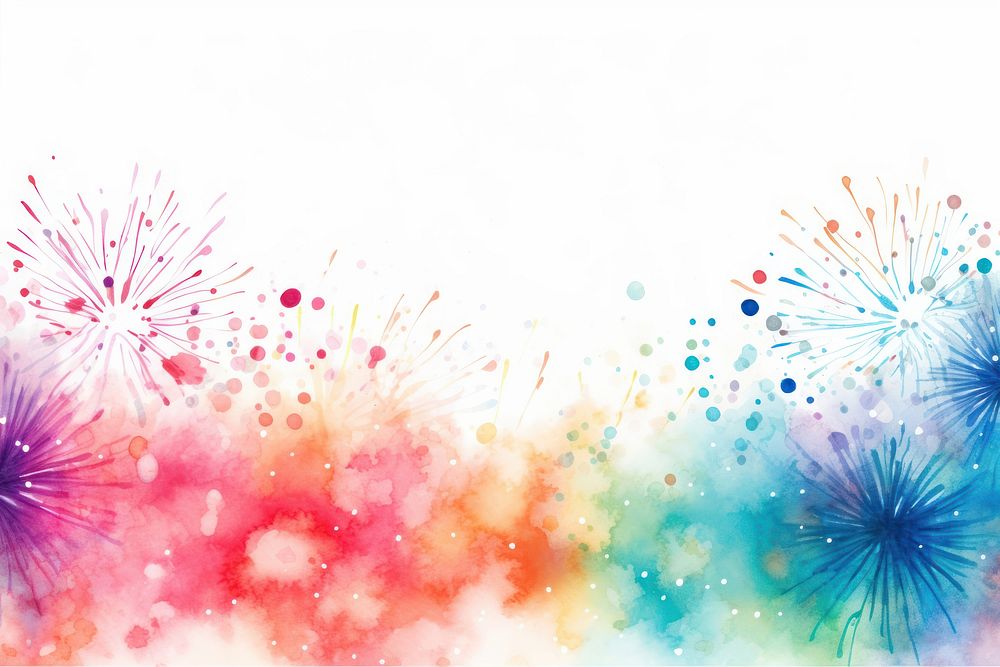 Fireworks border backgrounds outdoors flower. | Premium Photo ...