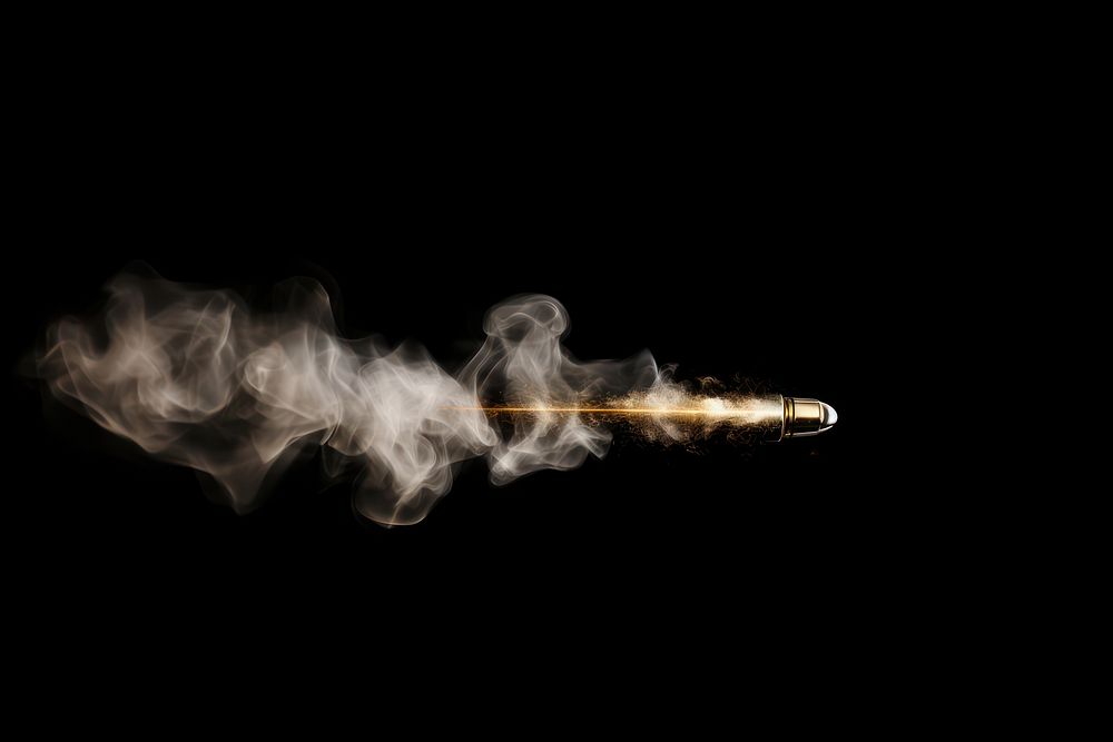 Bullet smoke trail effect AI | Premium Photo - rawpixel