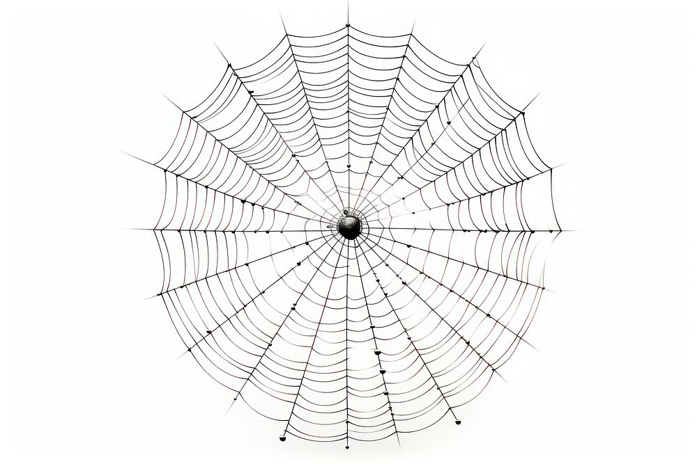 Spider web backgrounds white background | Free Photo Illustration ...