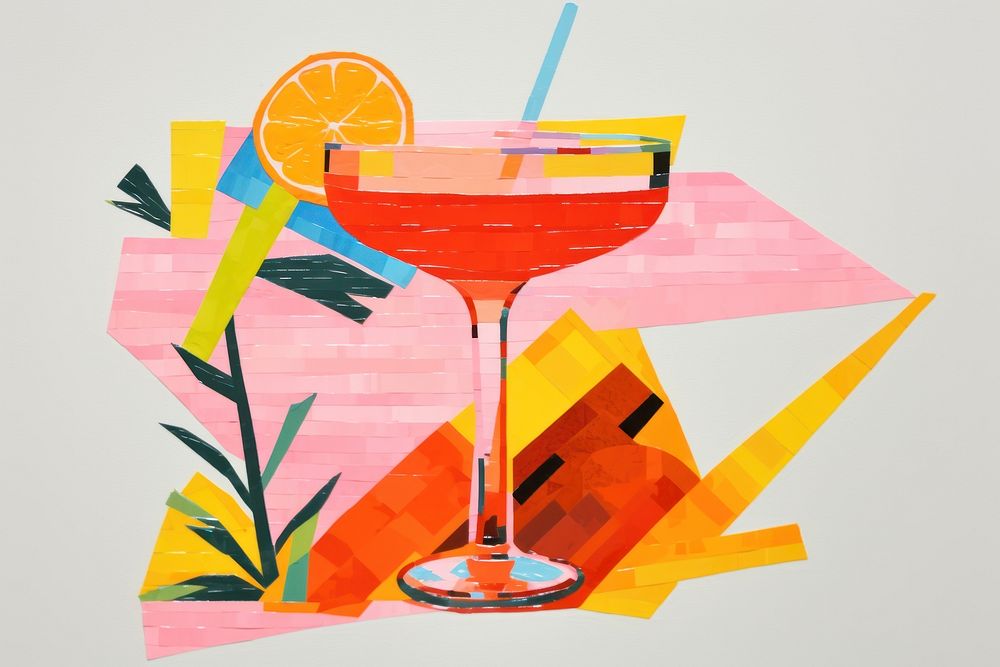 Cocktail cocktail art drink. | Premium Photo Illustration - rawpixel