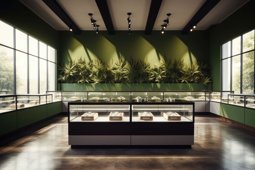 Marijuana shop architecture building weaponry. | Premium Photo - rawpixel