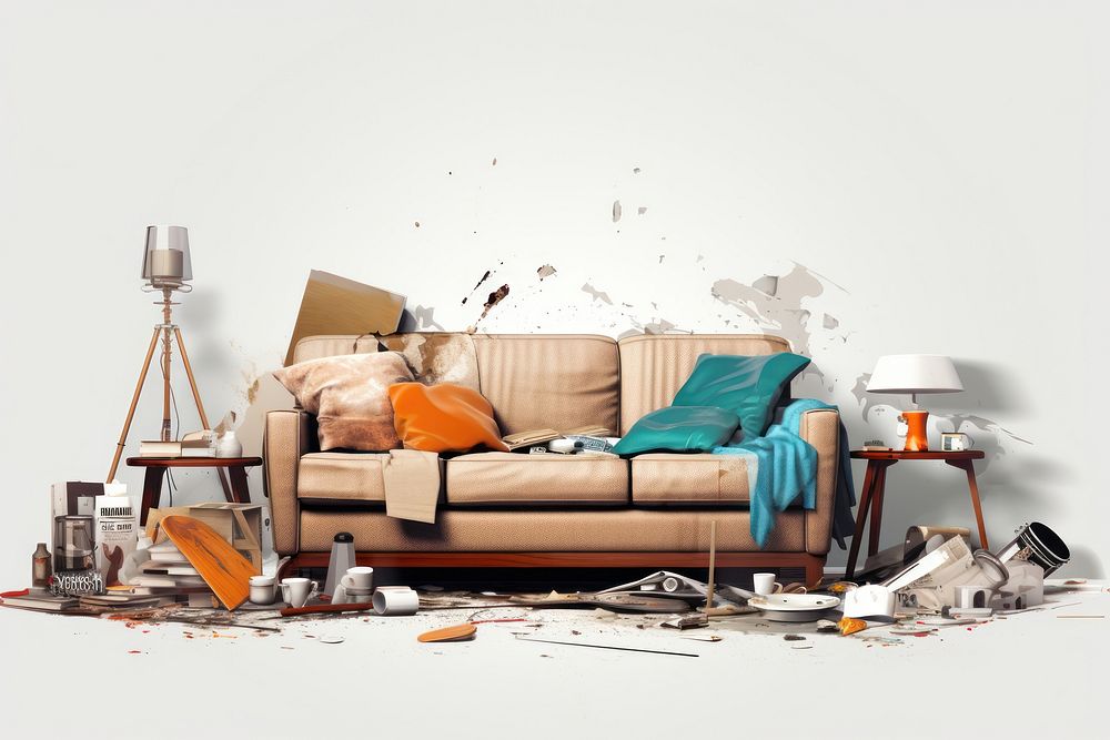 Furniture room messy architecture. | Premium Photo - rawpixel