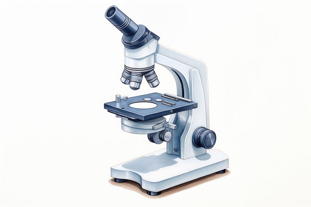 Microscope magnification technology equipment. AI | Free Photo ...
