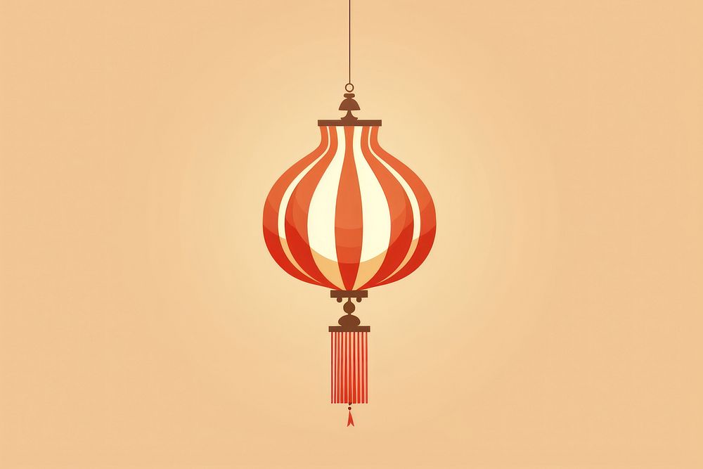 Lunar new year lantern lamp | Free Photo Illustration - rawpixel