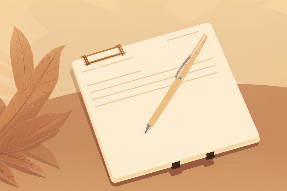 Stationery text handwriting calligraphy. AI | Premium Photo ...