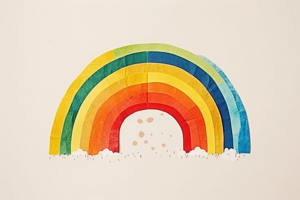 Rainbow painting art creativity. AI | Free Photo Illustration - rawpixel