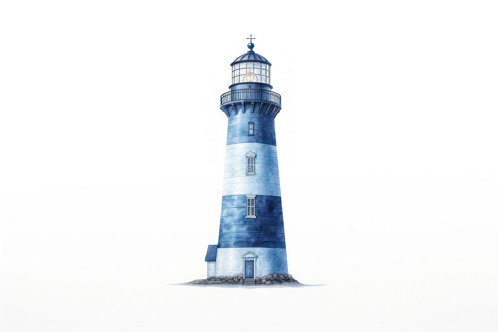 Lighthouse architecture building tower | Free Photo Illustration - rawpixel