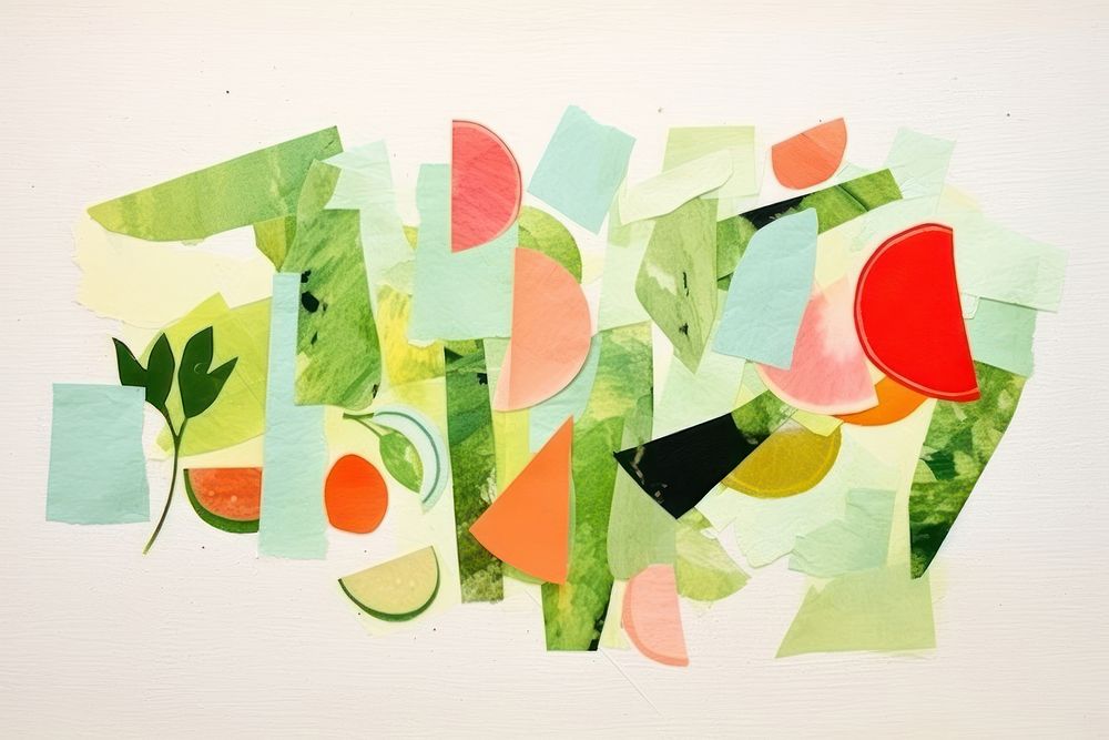 Art painting collage backgrounds. AI | Premium Photo Illustration ...