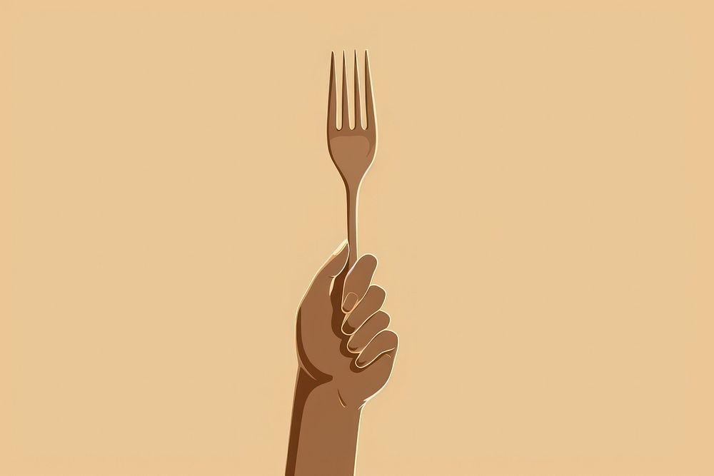 Fork holding silverware tableware. | Free Photo Illustration - rawpixel