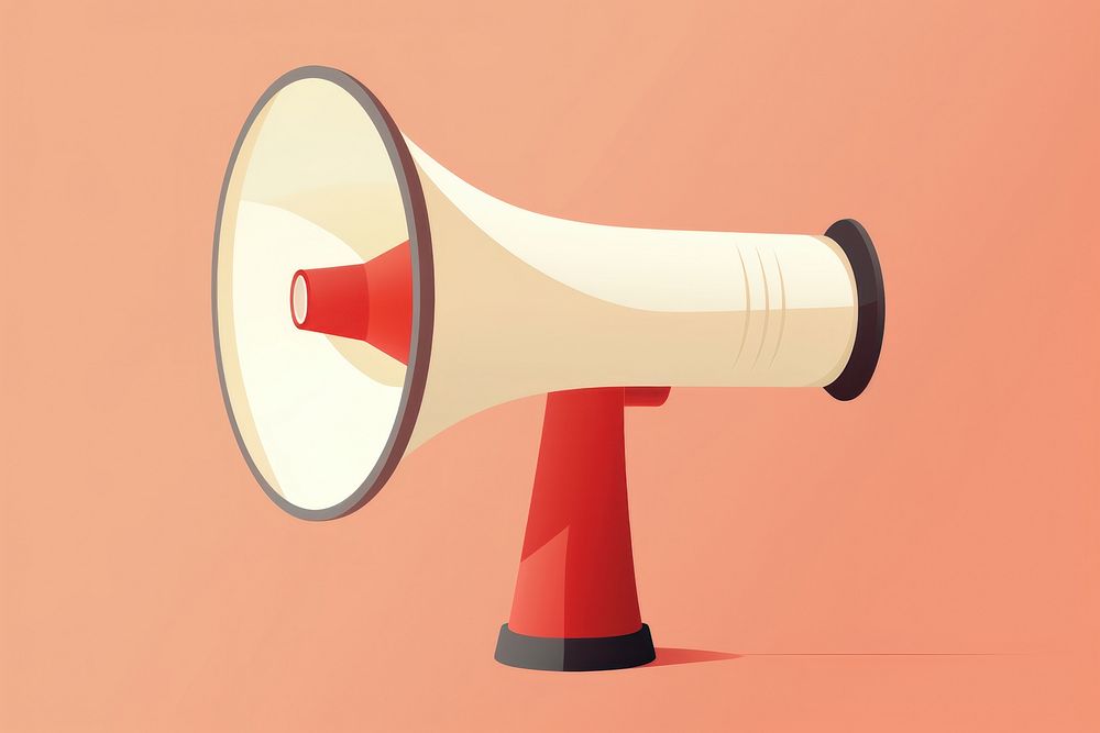 Megaphone electronics technology shouting. AI | Premium Photo ...