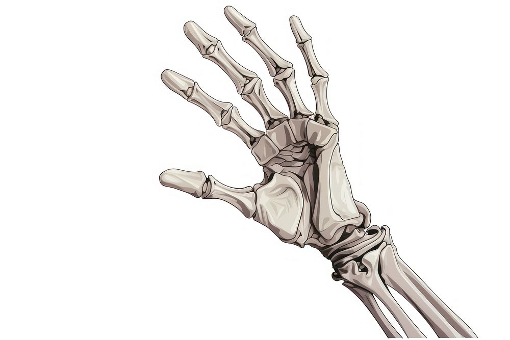 Skeleton hand electronics fracture hospital. | Free Photo Illustration ...