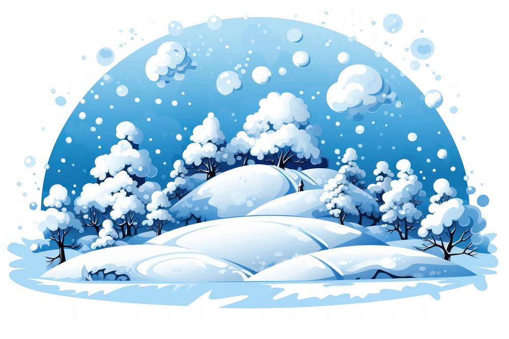 Snow snow winter nature. AI | Premium Photo Illustration - rawpixel