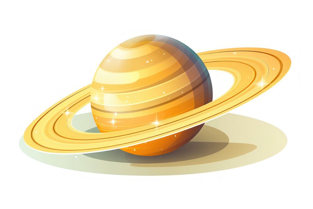 Saturn cartoon planet space. AI | Premium Photo Illustration - rawpixel
