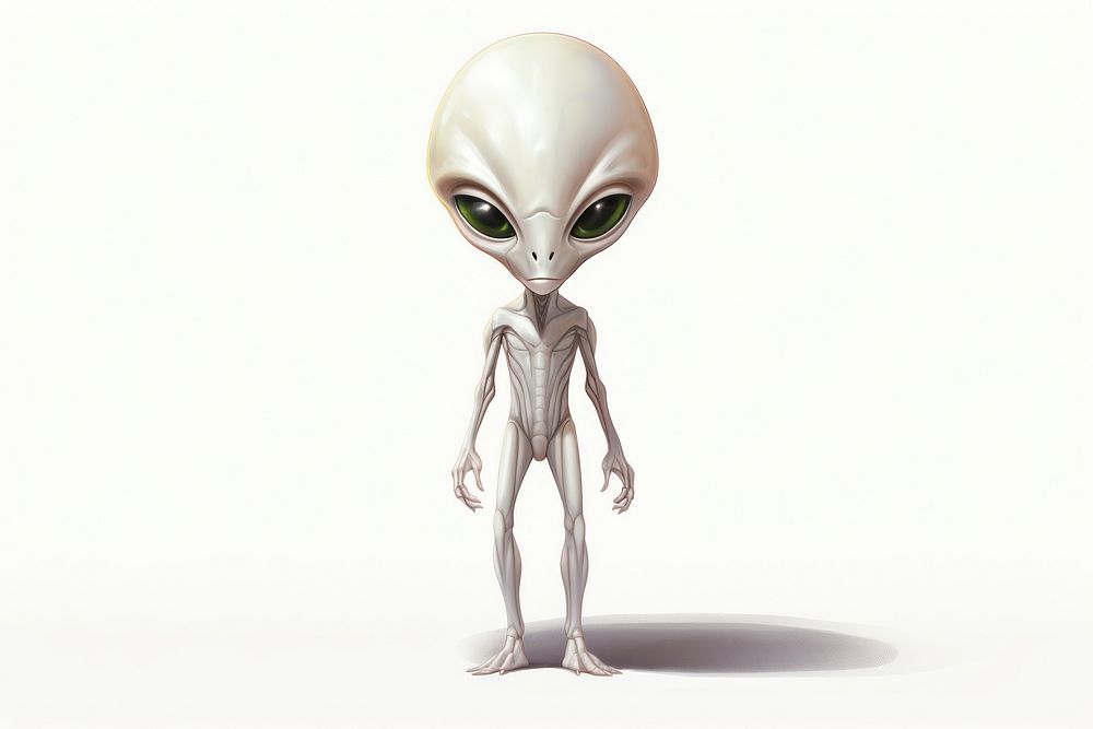 Alien alien toy representation. AI | Premium Photo Illustration - rawpixel