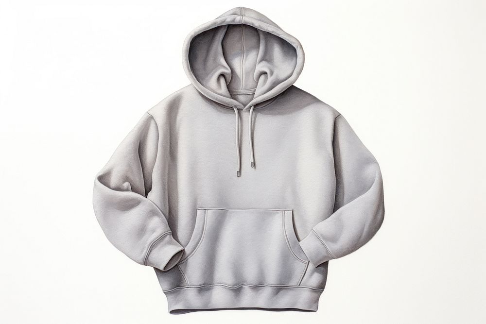 Hoodie shirt sweatshirt white background. | Free Photo Illustration ...