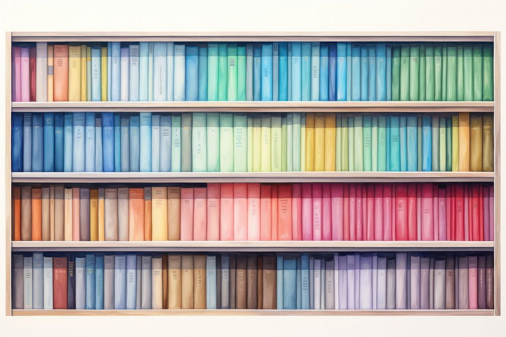 Shelfbook library publication backgrounds. AI | Free Photo Illustration ...