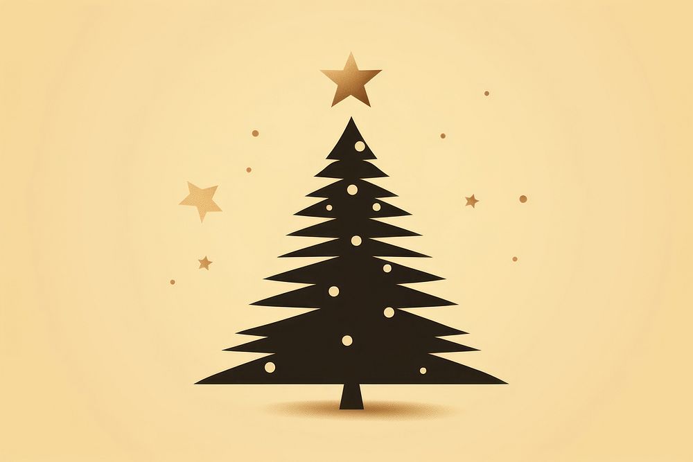 Christmas tree symbol plant illuminated. | Free Photo Illustration ...