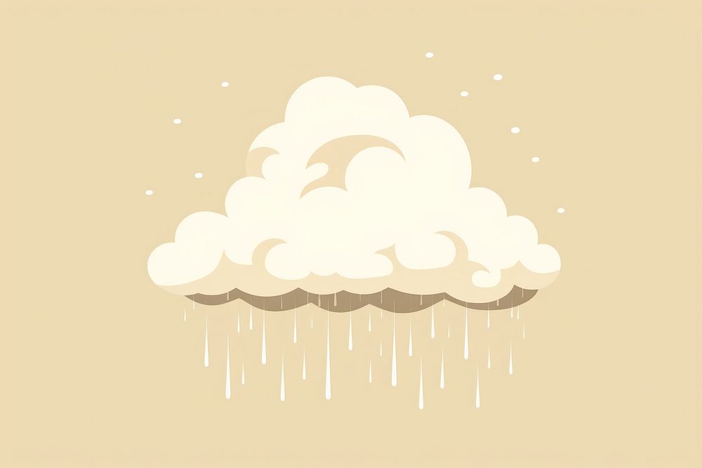 Rain cloud chandelier outdoors nature. | Free Photo Illustration - rawpixel