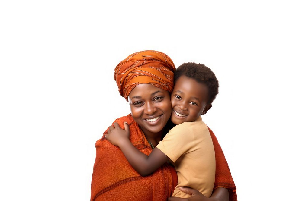 Hug portrait hugging child. AI | Free Photo - rawpixel