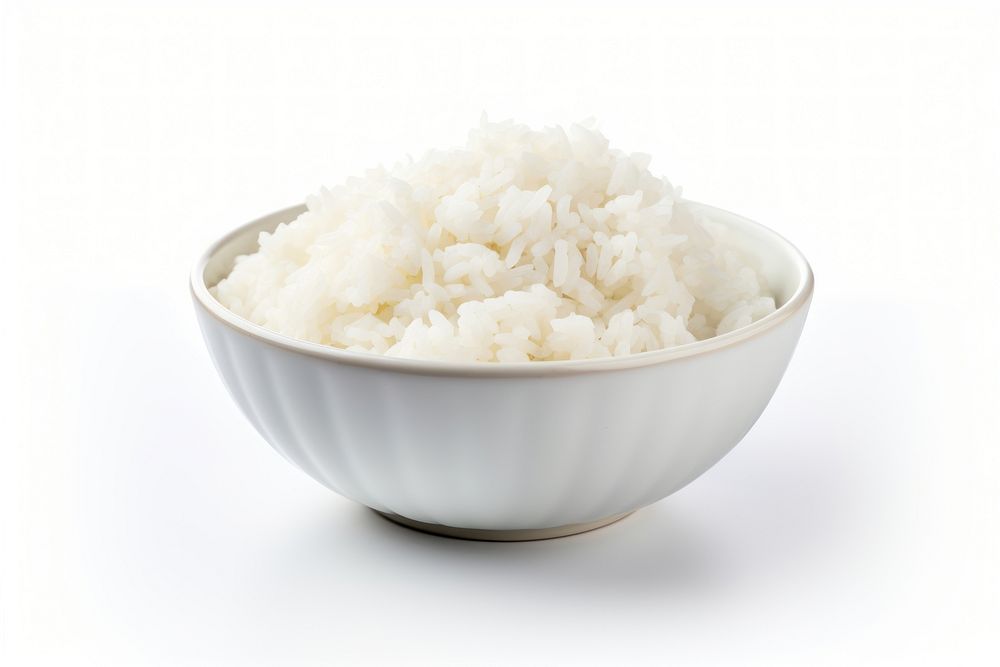 Rice bowl white food. AI | Premium Photo - rawpixel