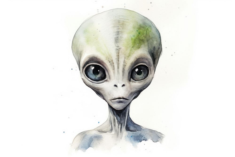 Space portrait alien representation | Free Photo Illustration - rawpixel