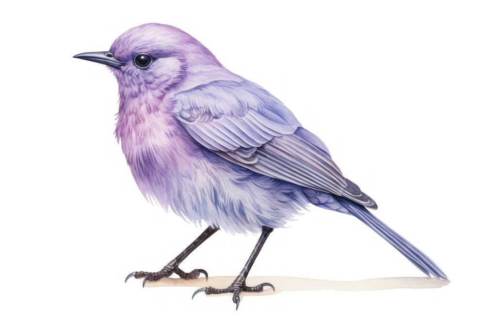 Bird drawing animal white background. | Free Photo Illustration - rawpixel