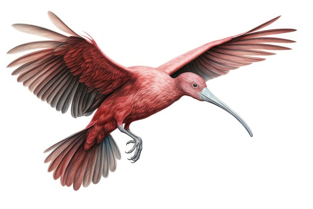 Ibis spreading wings animal bird | Premium Photo Illustration - rawpixel