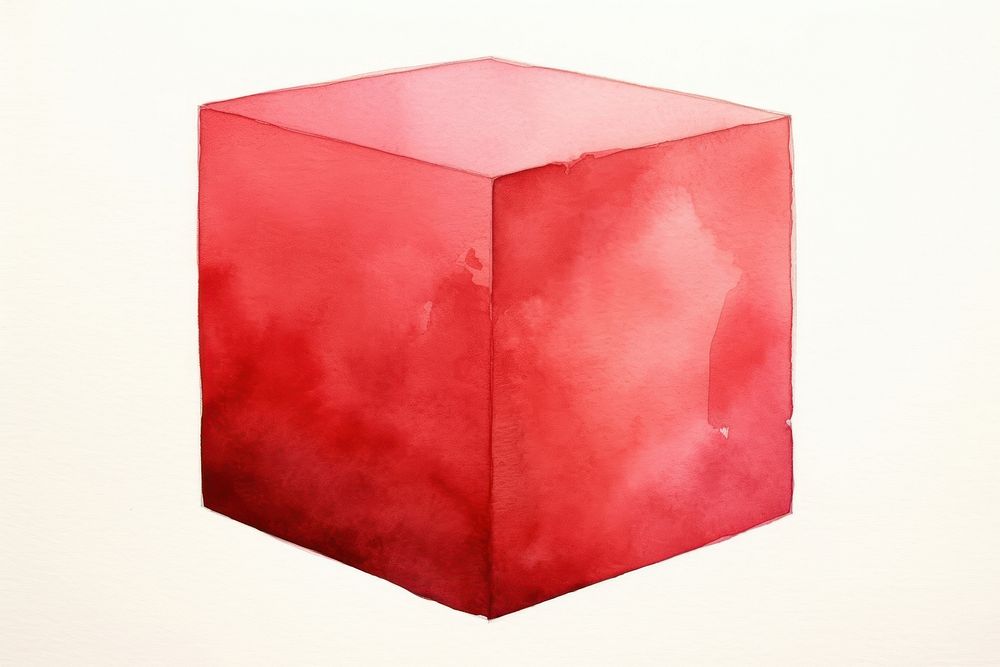 Shape paper red white background. | Free Photo Illustration - rawpixel