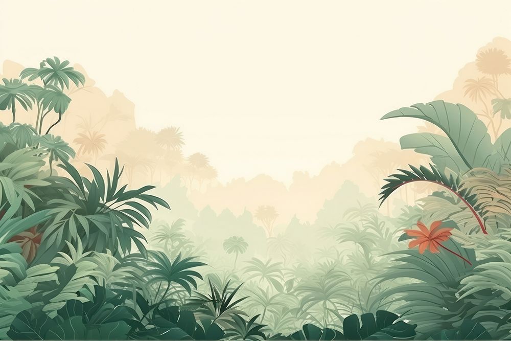 Jungle backgrounds vegetation outdoors. | Premium Photo Illustration ...