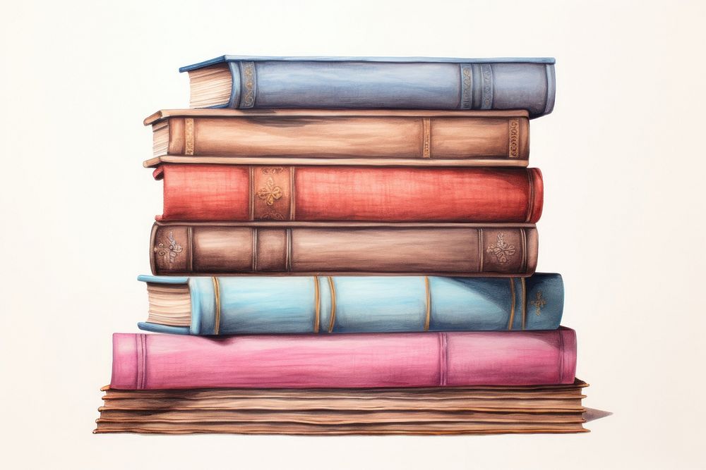 Old books publication drawing intelligence. | Free Photo Illustration ...