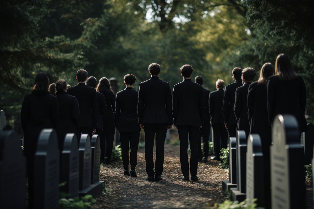 Funeral service cemetery outdoors people. | Free Photo - rawpixel