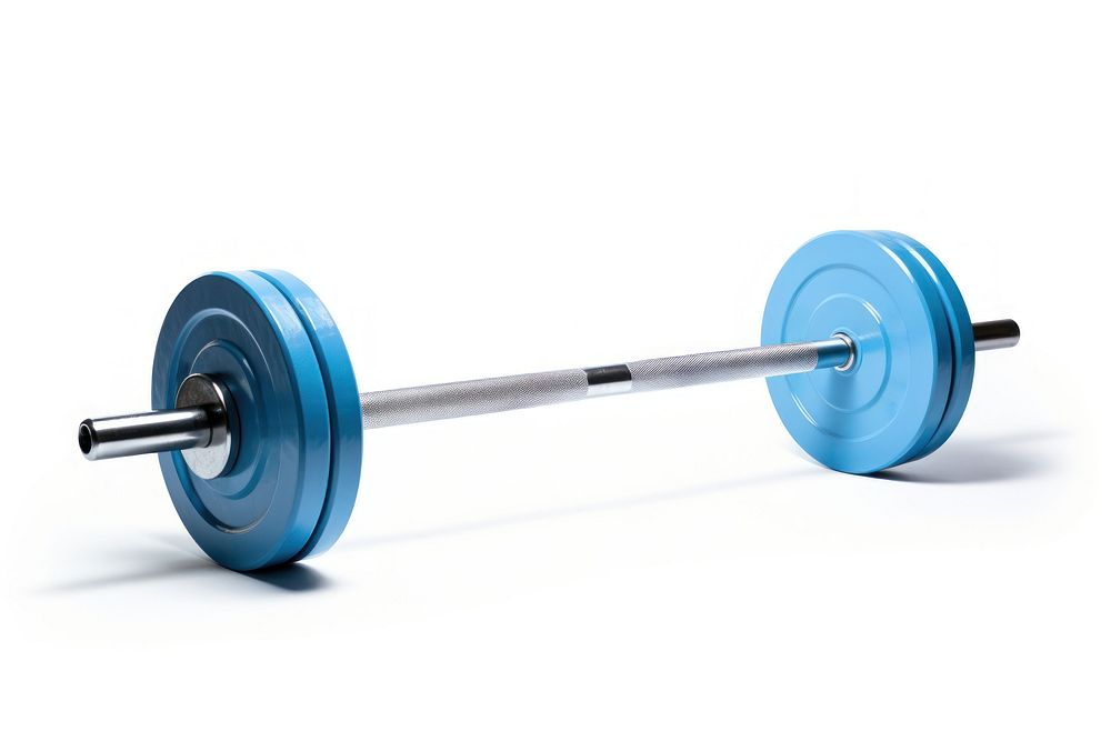 Barbell sports blue gym. AI | Premium Photo - rawpixel