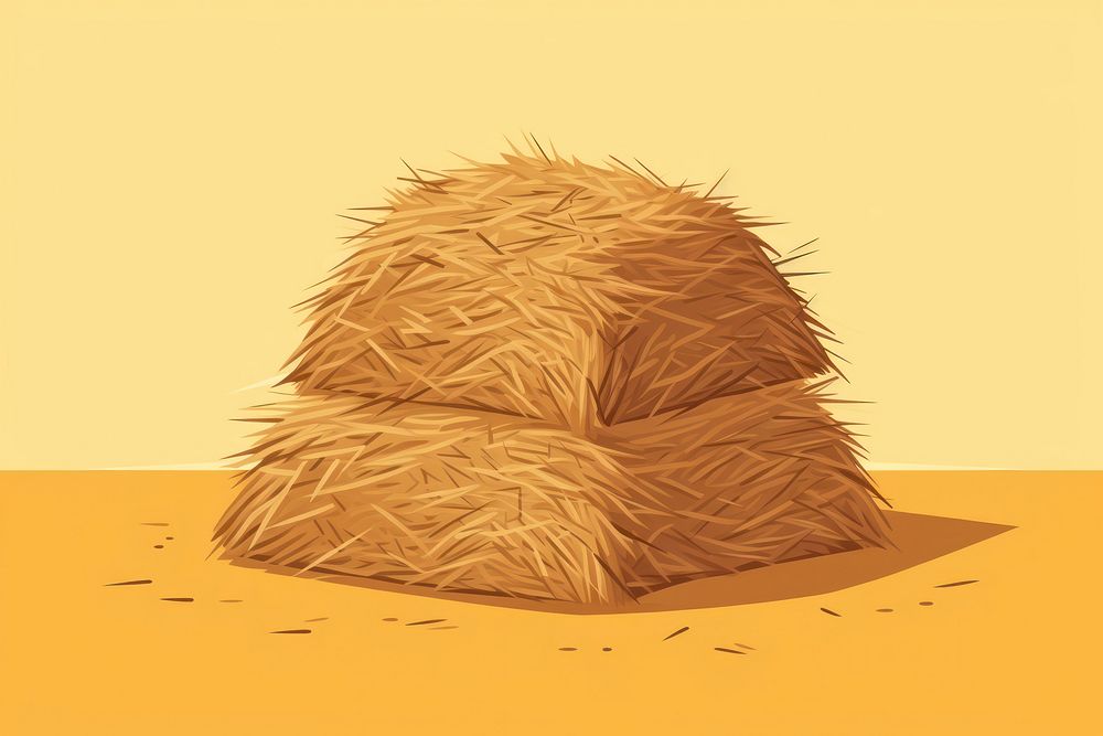 Haystack straw agriculture countryside. AI | Free Photo Illustration ...